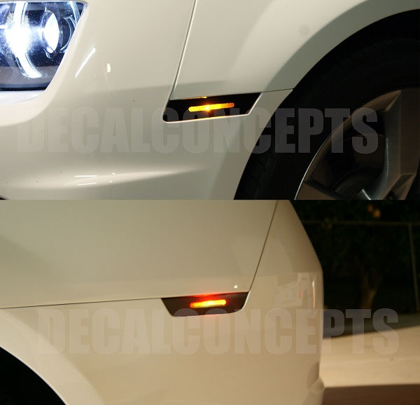 Front & Rear Side Marker Decal kit For Chevy Camaro (2010-2015) | Decal ...