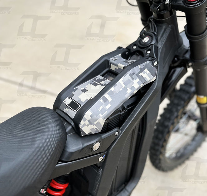 Digital Camo Battery Cover Accent Decal Wrap Kit For Surron | Decal ...